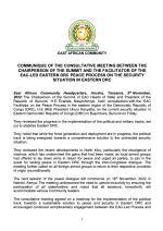 EAC-LED NAIROBI PROCESS