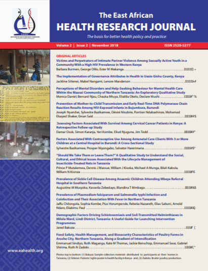 EA Health Research Journal